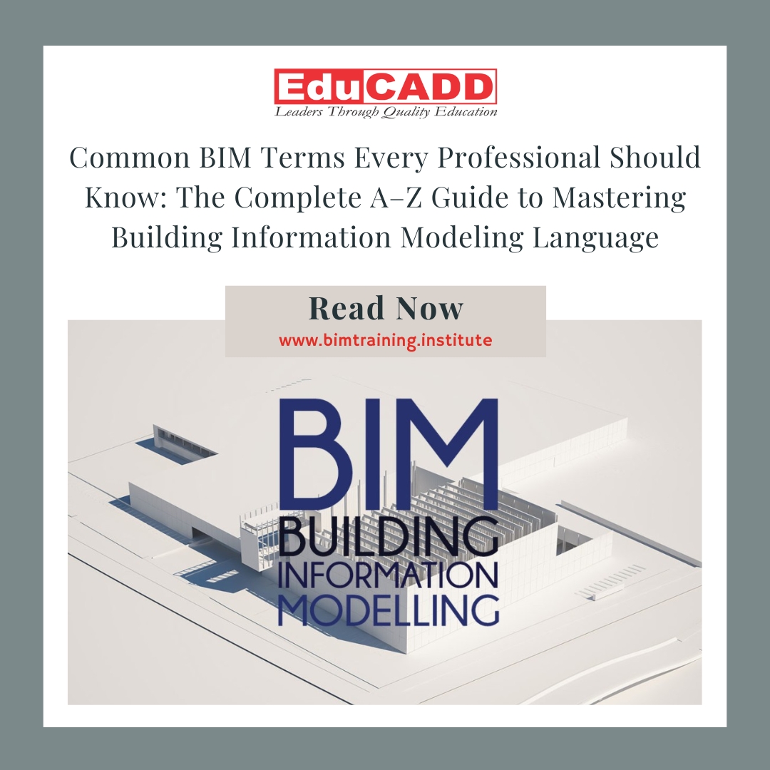 Common BIM Terms Guide | EduCADD